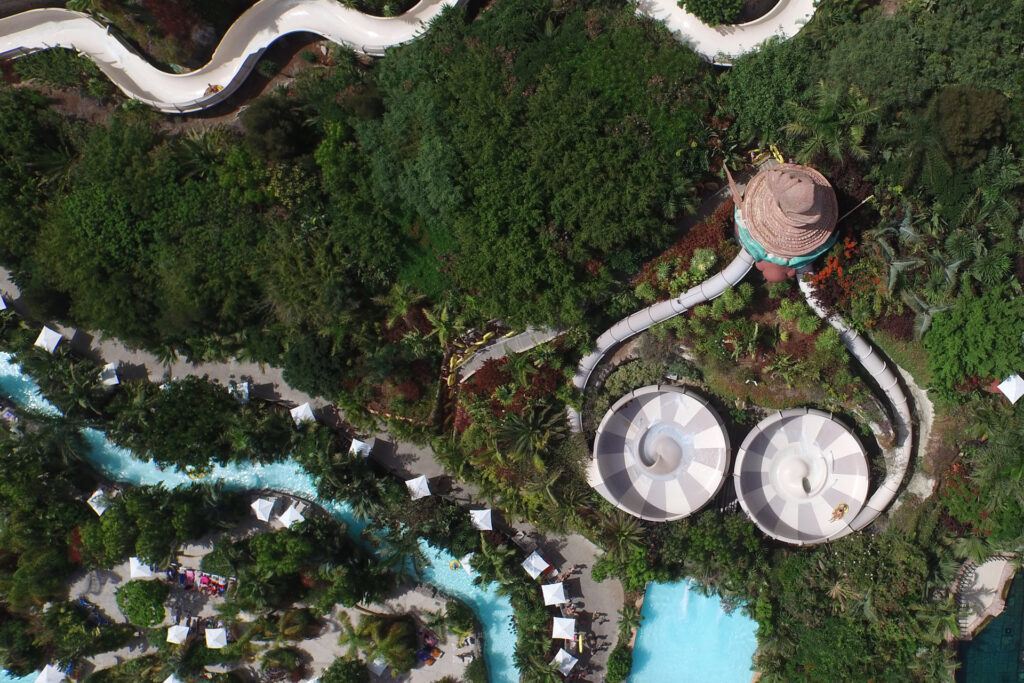 Giant Slide at Siam Park Tenerife: Thrilling Dragon-Themed Water Ride